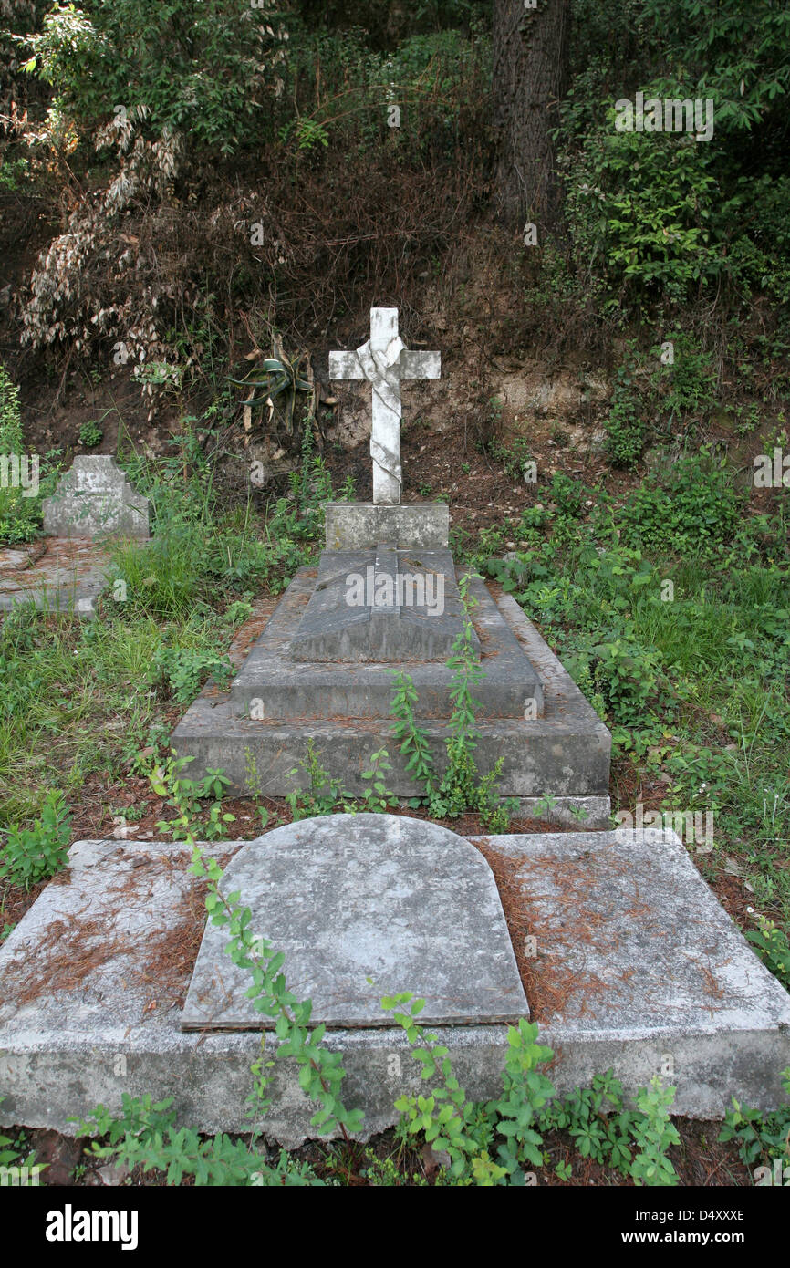 The grave of Frederick Wilson, a British freebooter and hunter, at ...
