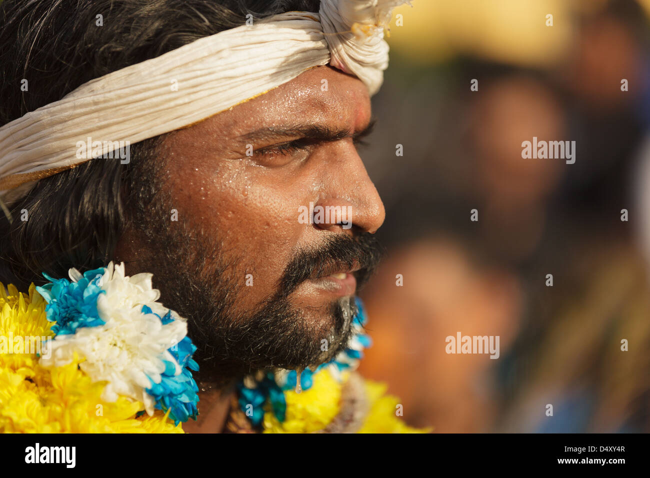 Indian Man Profile Face High Resolution Stock Photography and Images ...