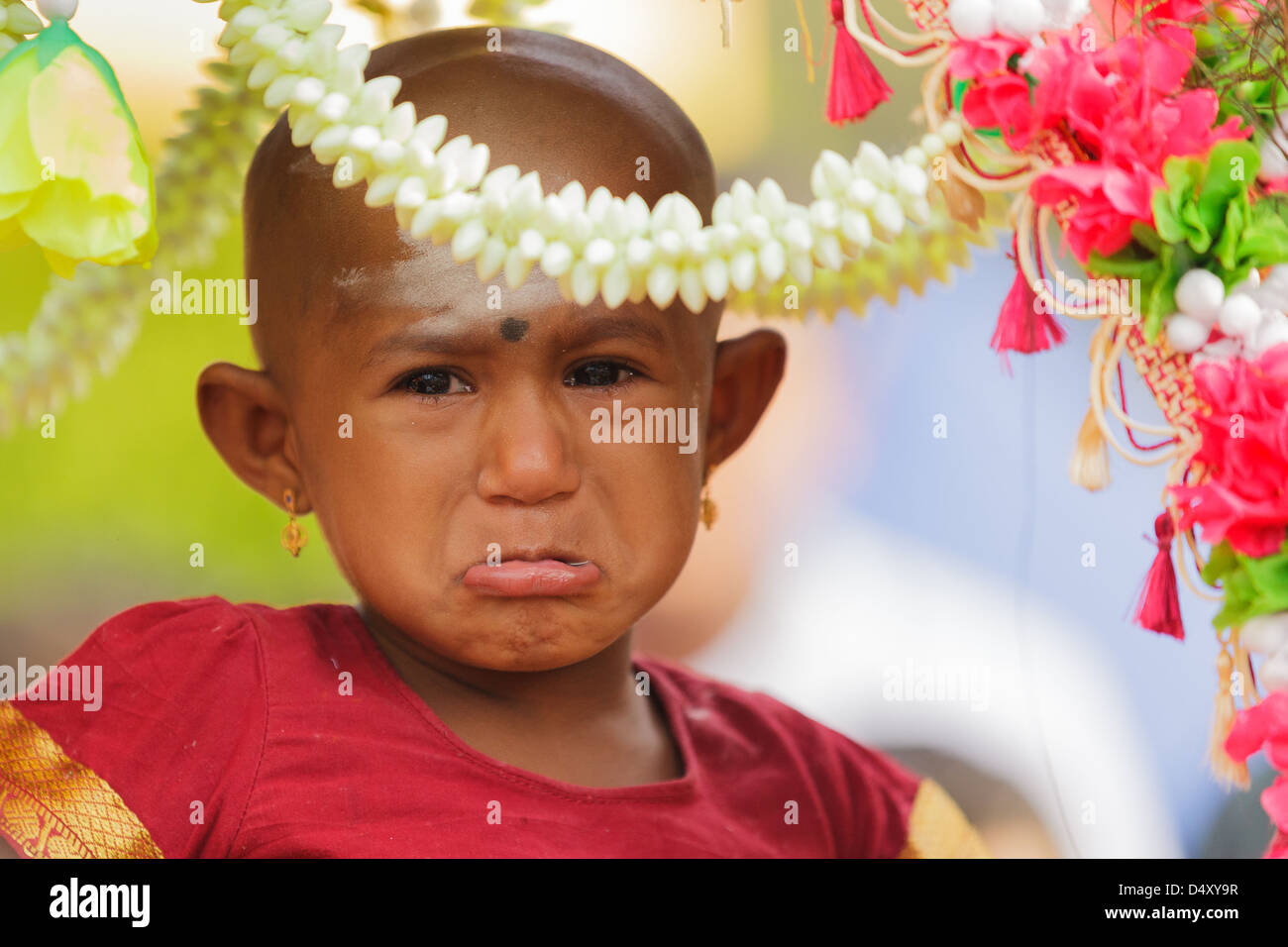 Indian boy crying hi-res stock photography and images - Alamy