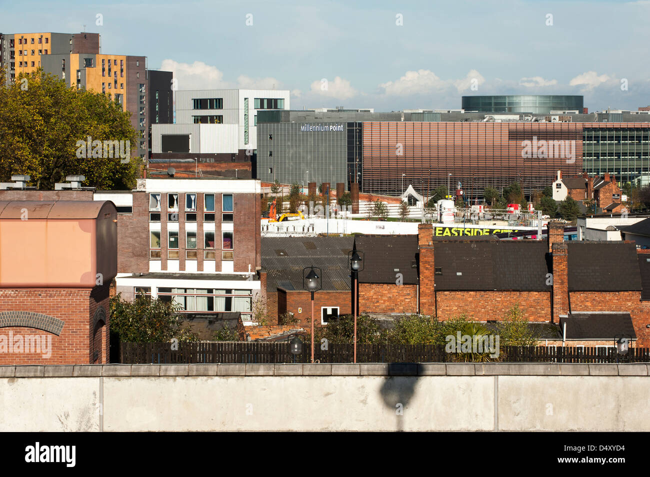 Eastside, Birmngham's vibrant new city quarter, UK Stock Photo - Alamy