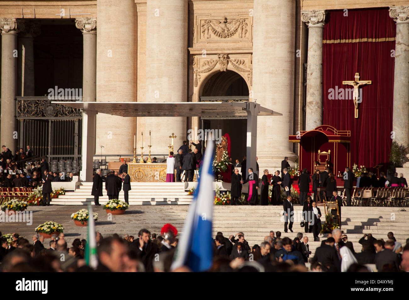Vatican city, Rome, Italy. 19th March 2013. Pope Francis inauguration ...