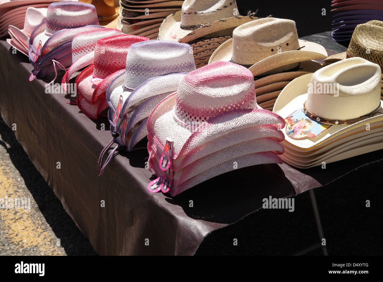 Kids cowboy hats for sale Stock Photo - Alamy
