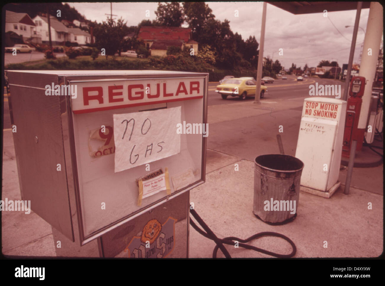 Gas Shortage 06/1973 Stock Photo - Alamy