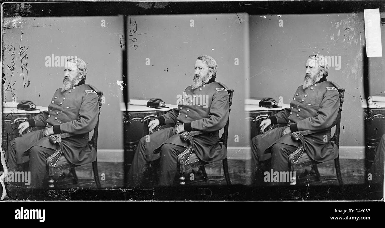 A portrait of General Andrew Porter, taken during the Civil War by ...