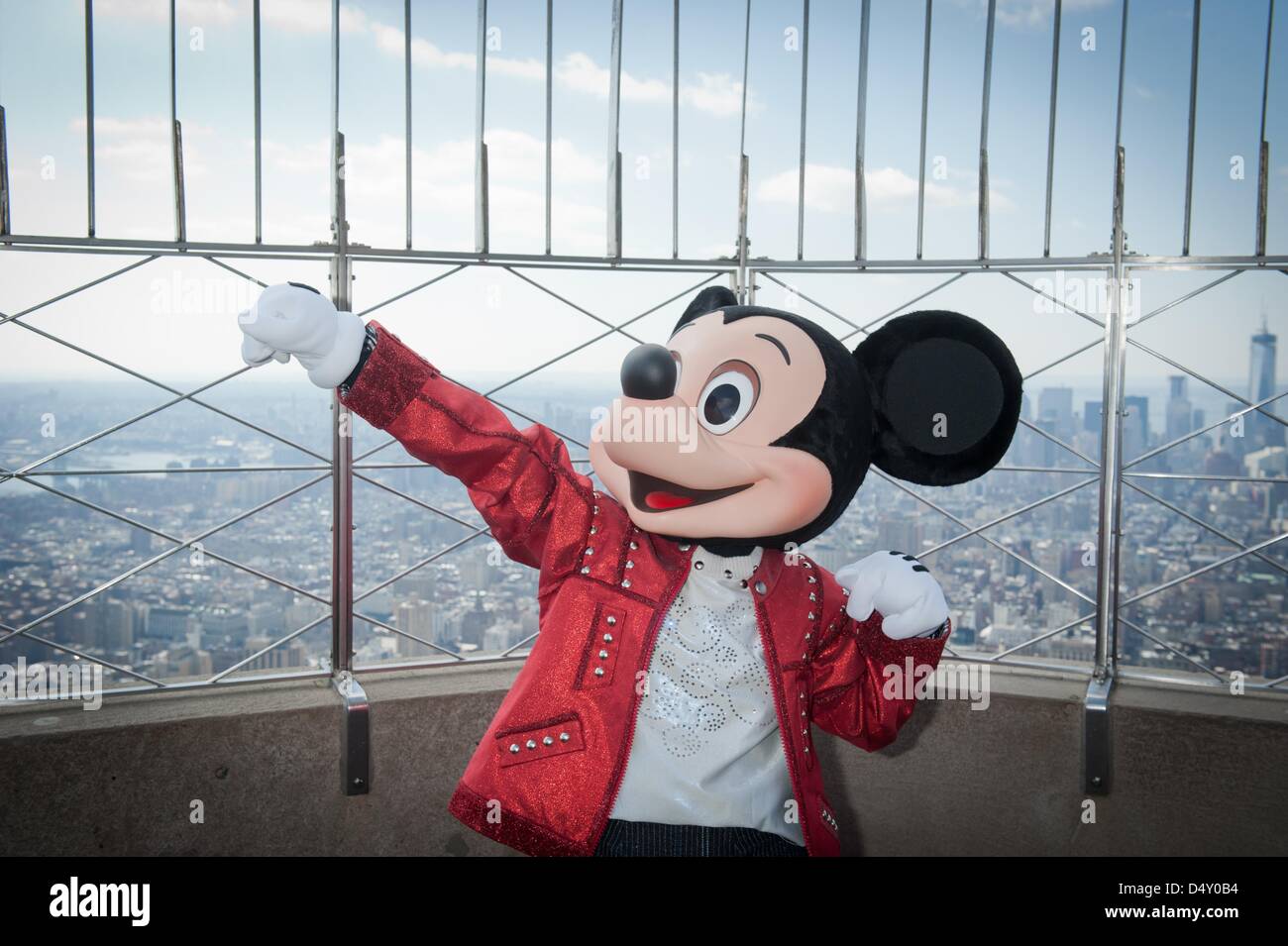 New York, USA. 20th March 2013. MICKEY MOUSE and MINNIE MOUSE,stars of ...