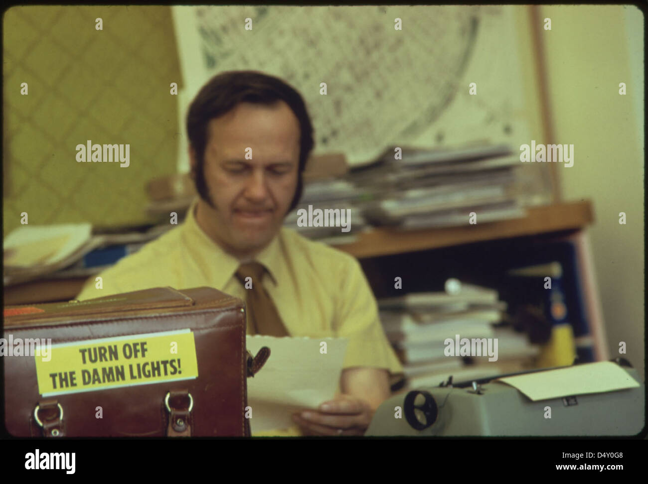 A sticker campaign in Portland, Oregon, during the energy shortage of ...