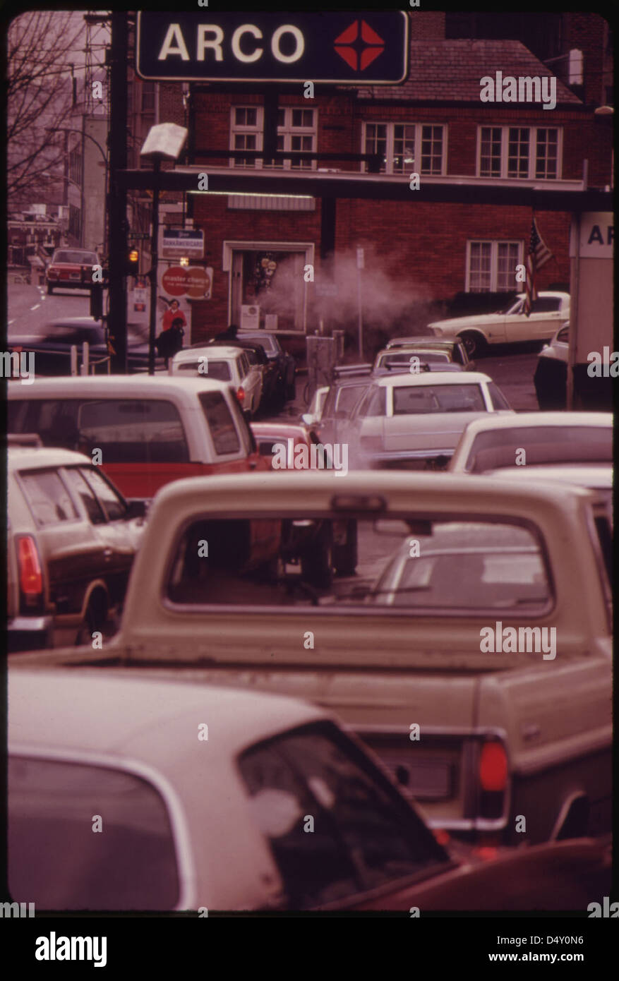 1973 cars gas hi-res stock photography and images - Alamy