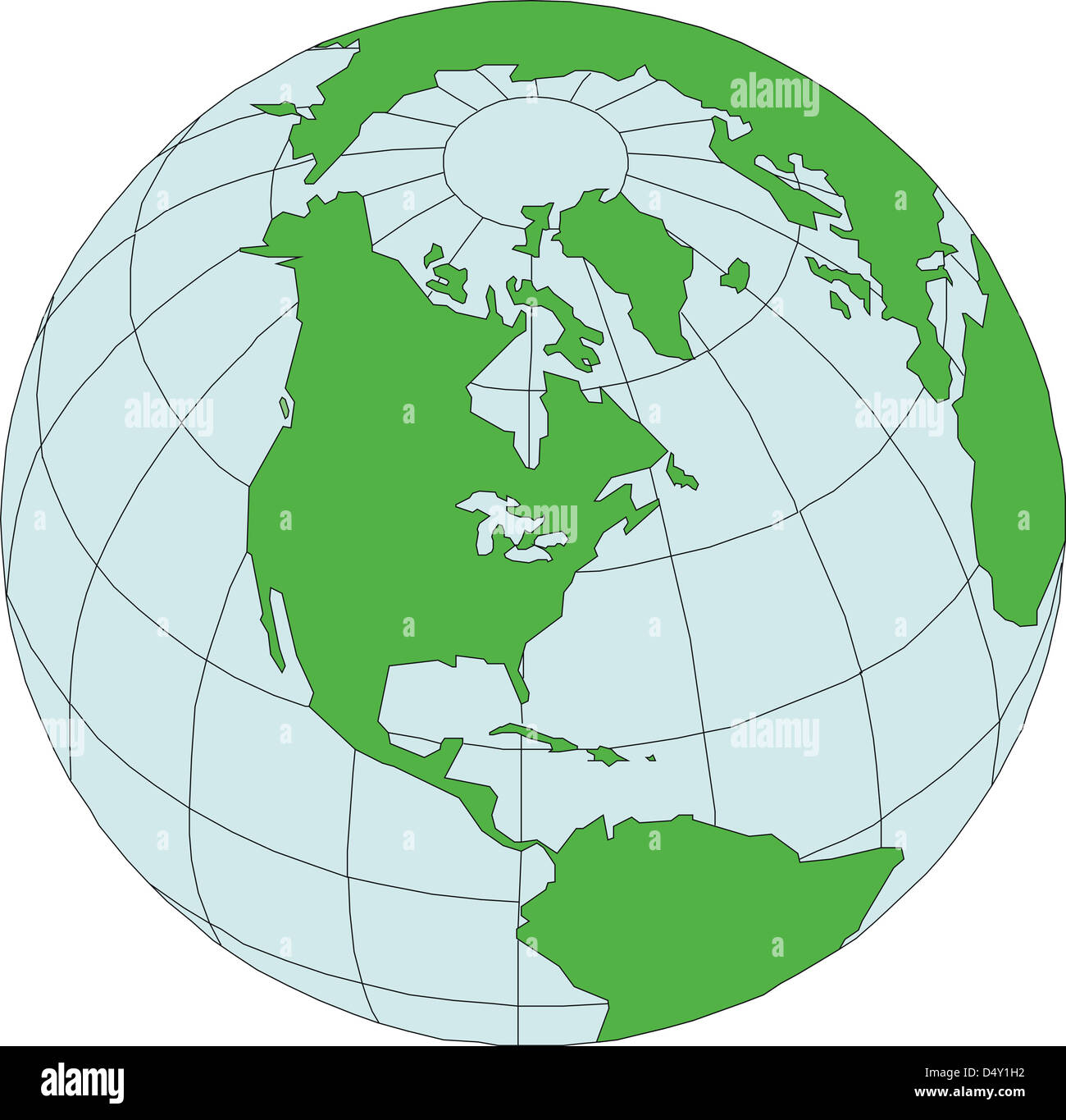 World map globe Stock Photo - Alamy