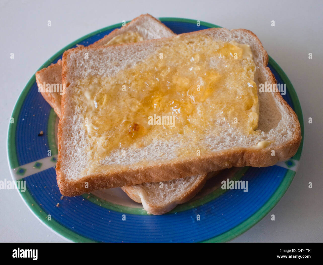 Some Toast, with Marmalade Stock Photo - Alamy
