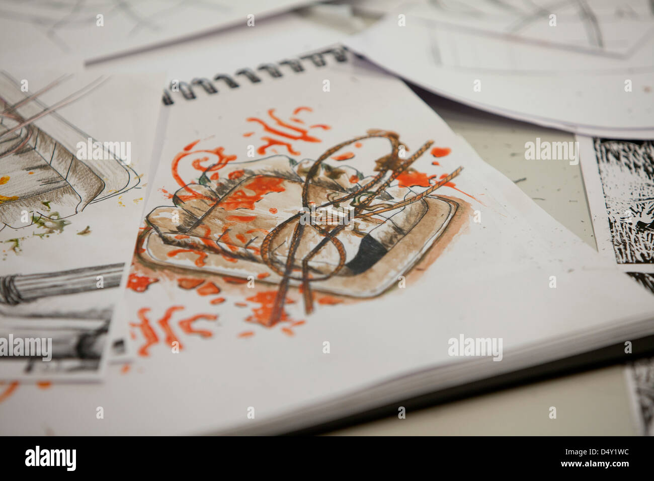 Ceramics class at Cardonald College, Glasgow Stock Photo - Alamy