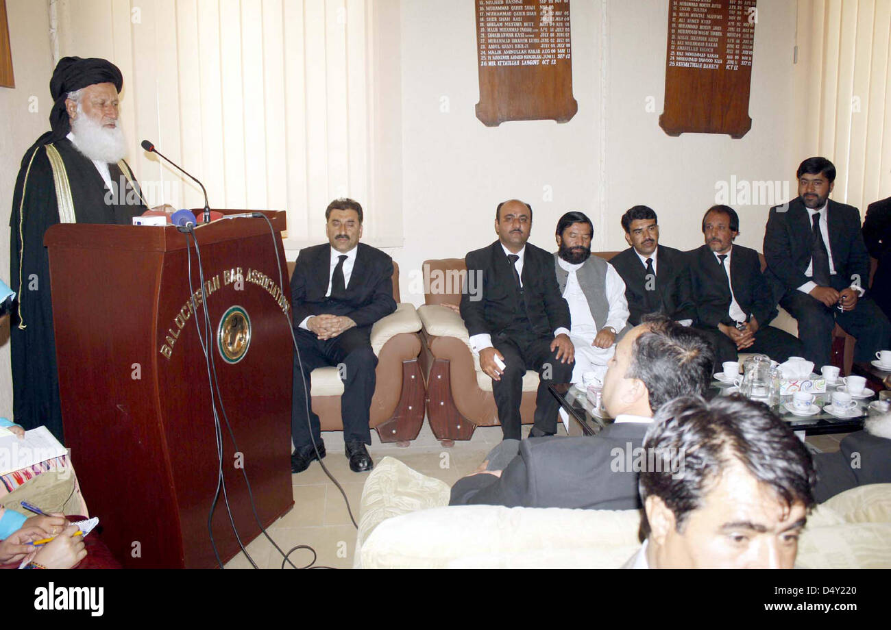 Jamiat ulema islam jui leader hi-res stock photography and images - Alamy