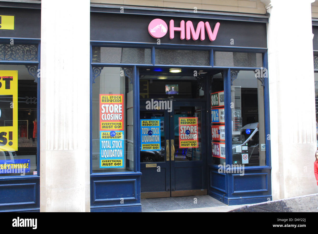 HMV stores to close down Stock Photo - Alamy