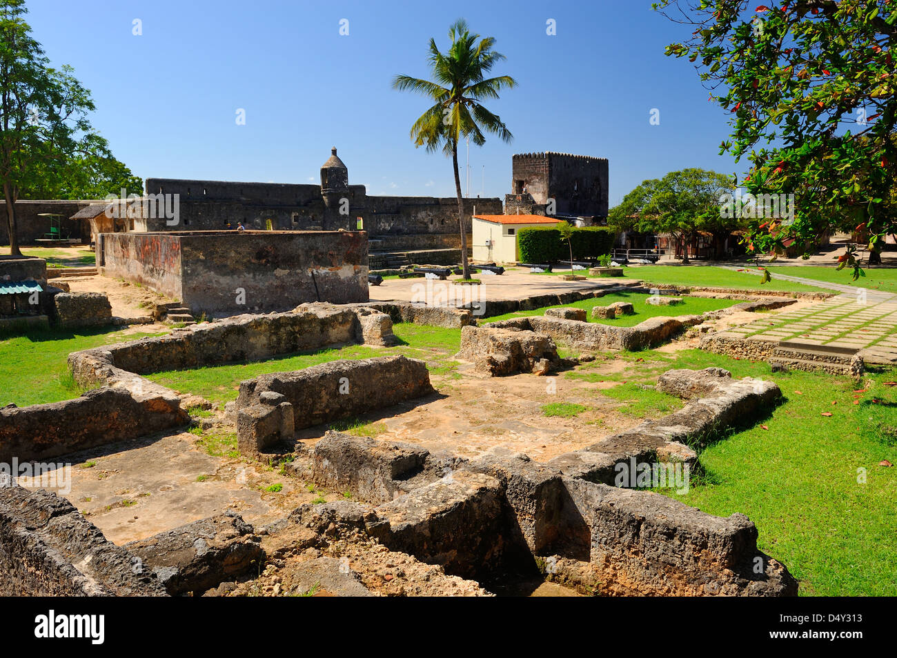 Internal buildings fort jesus on hi-res stock photography and images ...