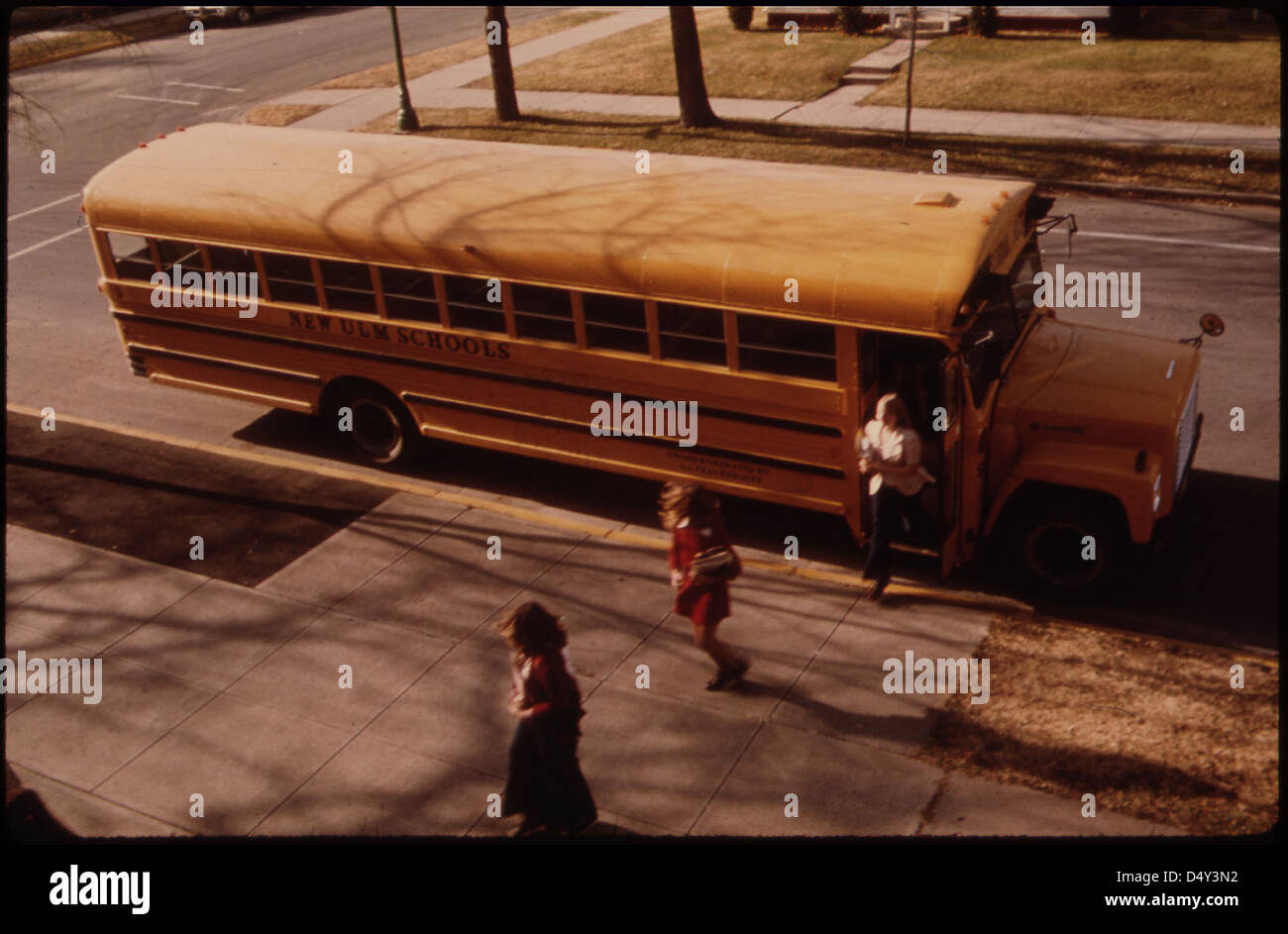 1970s school bus hi-res stock photography and images - Alamy