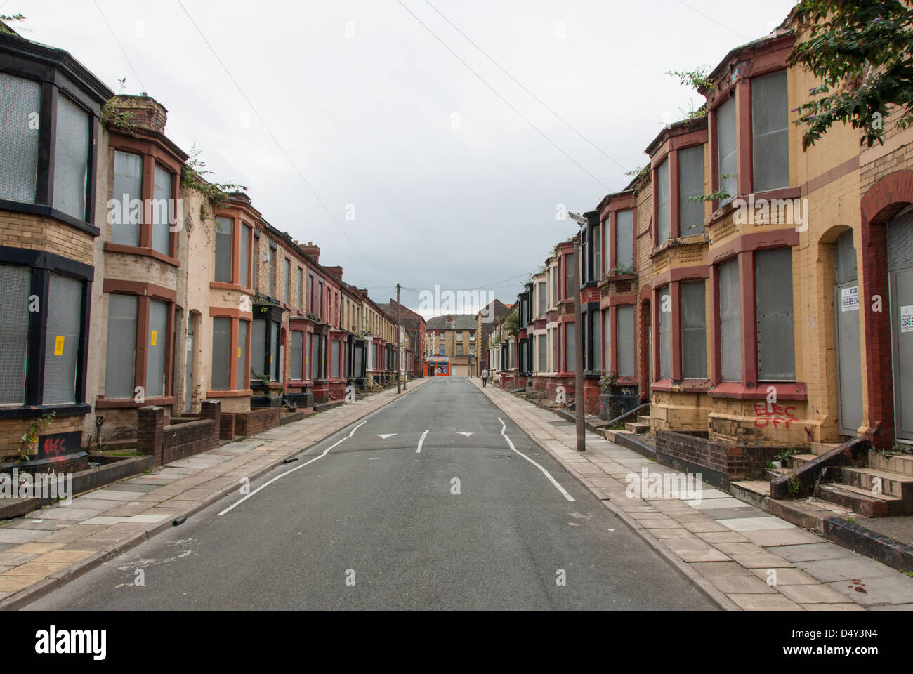 The streets of liverpool are deserted hi-res stock photography and ...