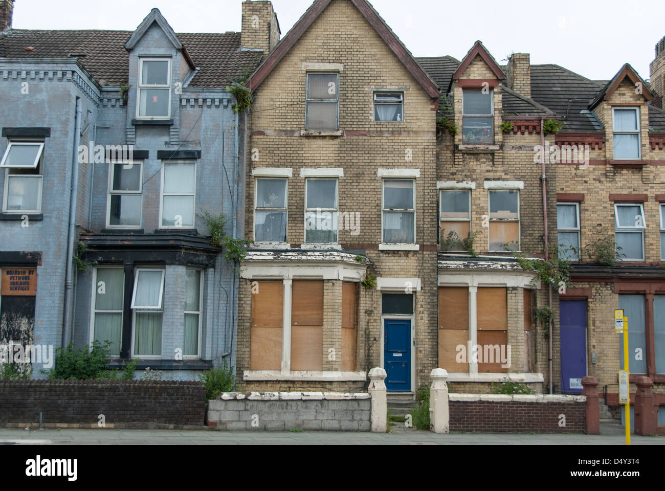 Demolition of a neighborhood in Liverpool Stock Photo - Alamy