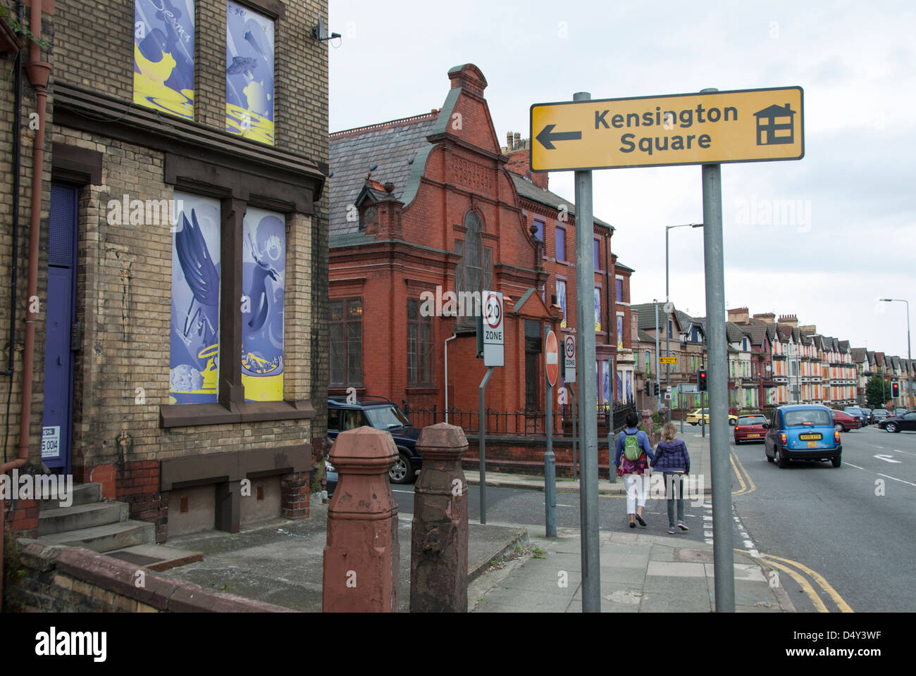 Demolition of a neighborhood in Liverpool Stock Photo - Alamy
