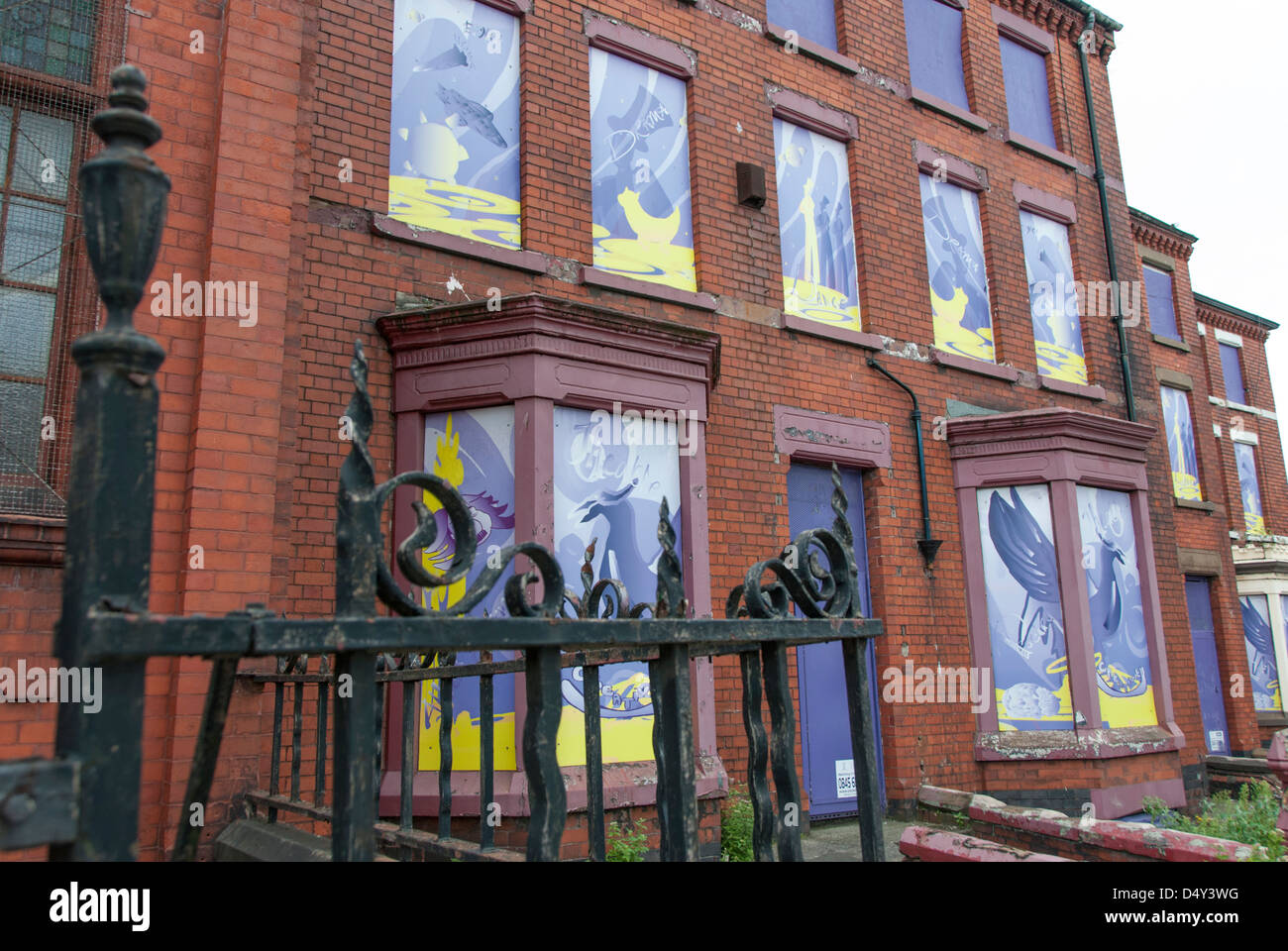 Demolition of a neighborhood in Liverpool Stock Photo - Alamy