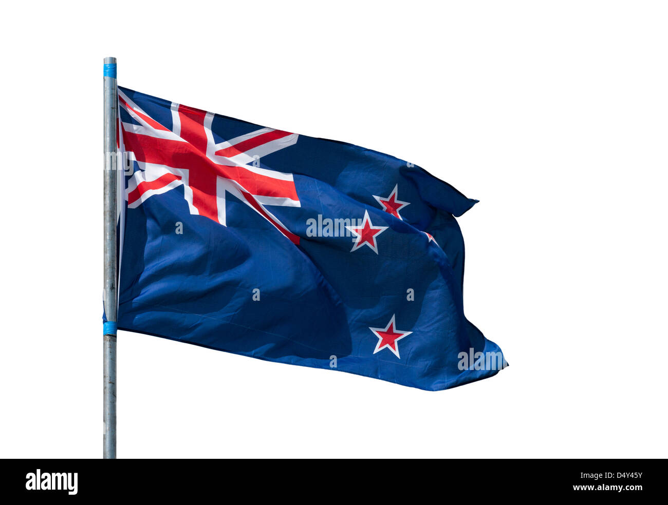 New zealand national flag hi-res stock photography and images - Alamy