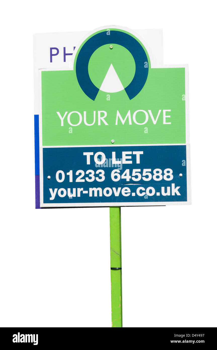 Renting sign hi-res stock photography and images - Alamy