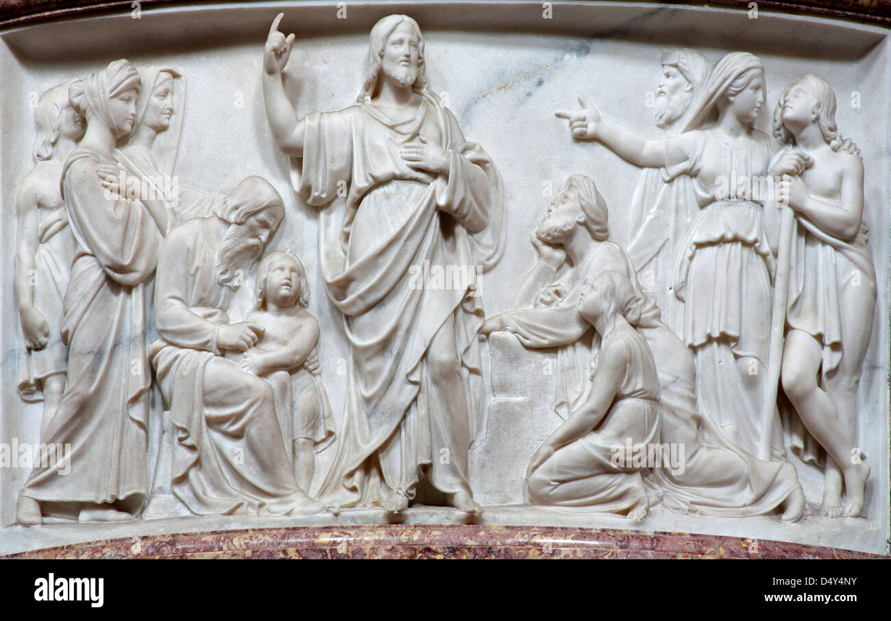 Jesus preaching art hi-res stock photography and images - Alamy