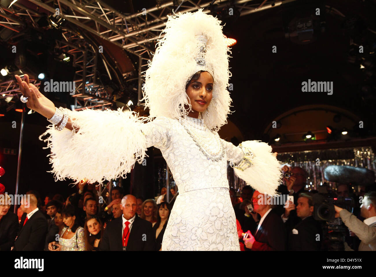 Sara Nuru attending Lambertz Monday Night Party at Alter Wartesaal ...