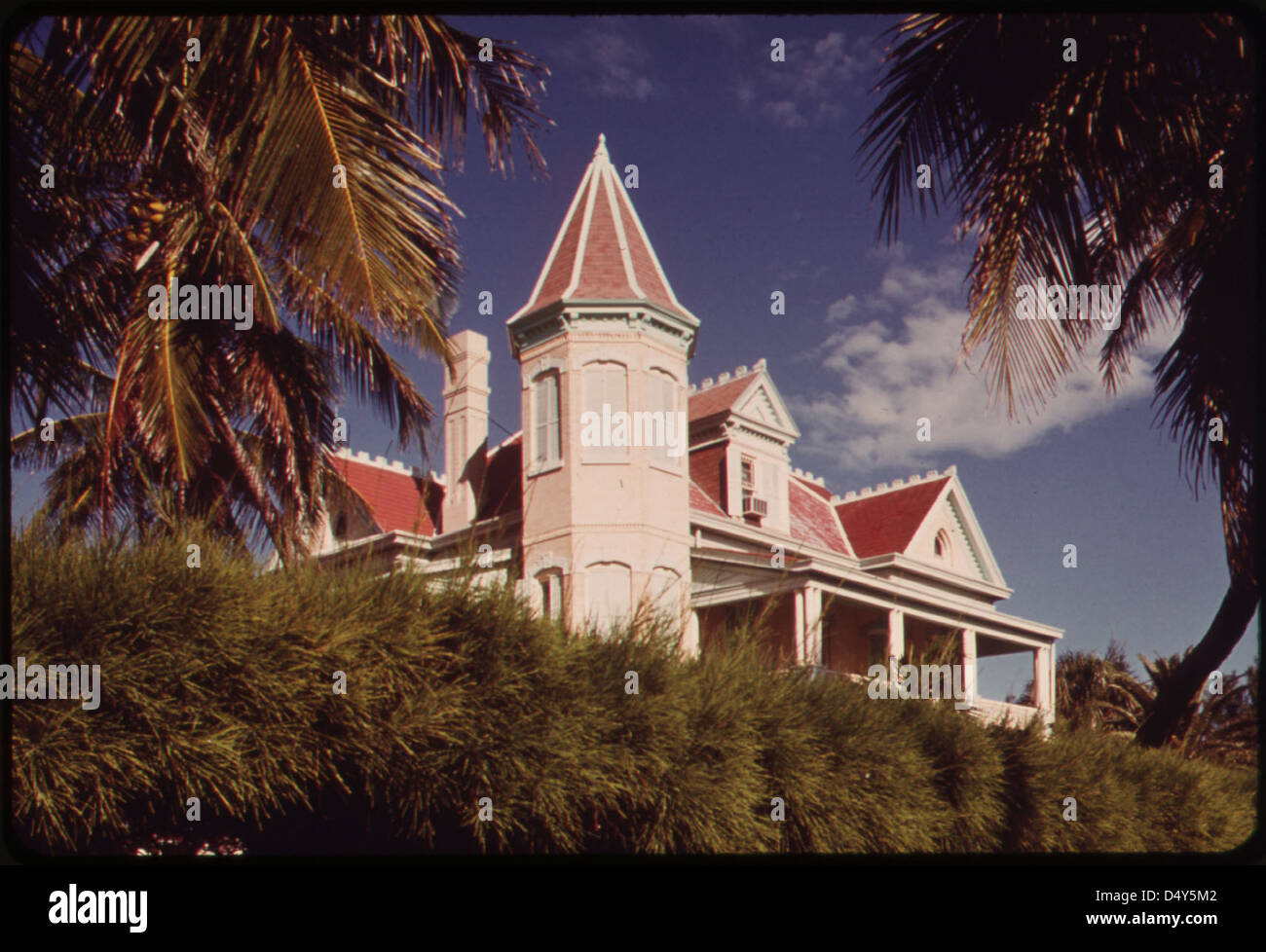 One of the Historic Wooden Houses of Key West. Designed in the ...