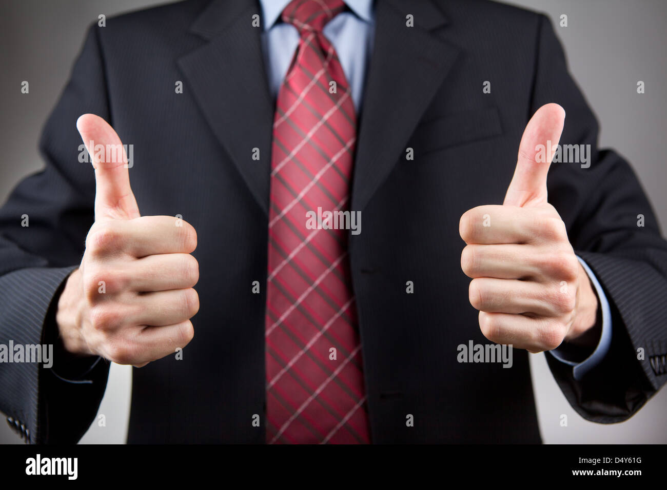 Two thumbs up hi-res stock photography and images - Alamy
