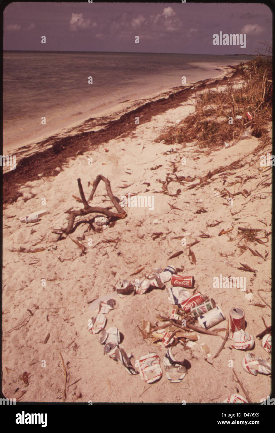 This photograph shows Little Duck Key, a small, undeveloped island in ...