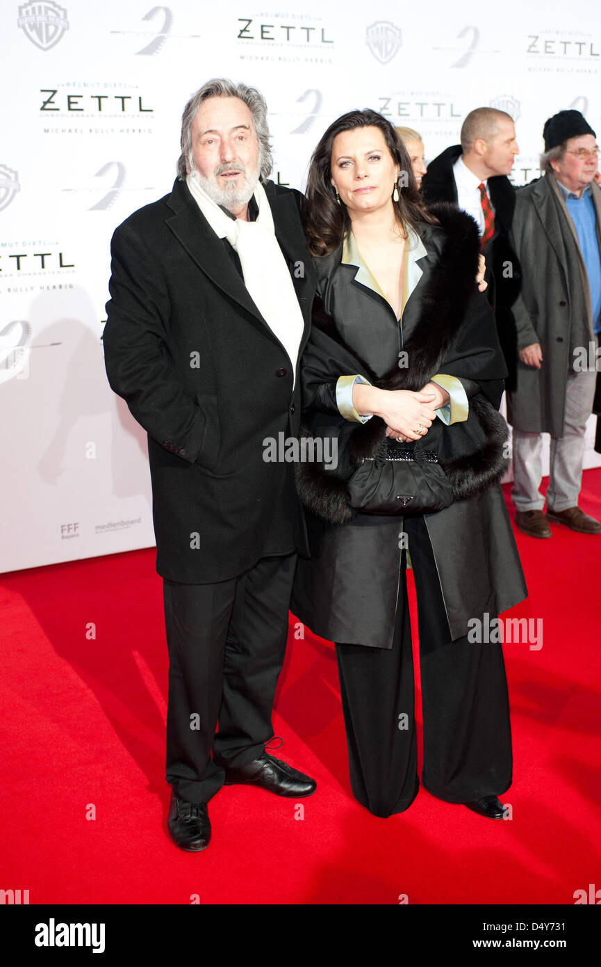 Helmut dietl tamara dietl berlin premiere hi-res stock photography and ...