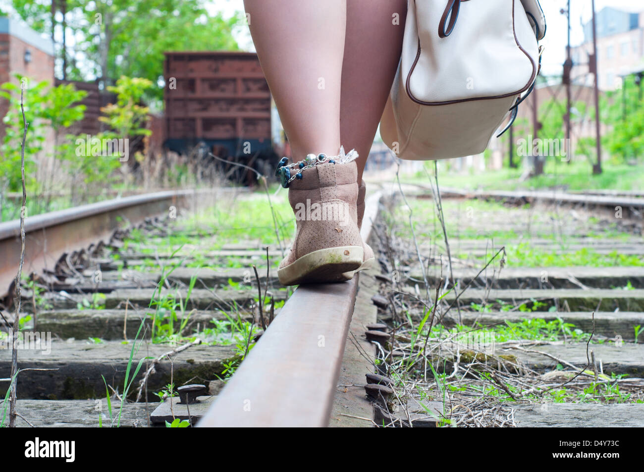 Bag feet hi-res stock photography and images - Alamy