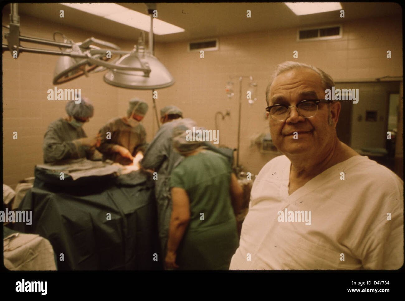 Dr. Howard Vogel, Director of Union Hospital in New Ulm, Minnesota ...