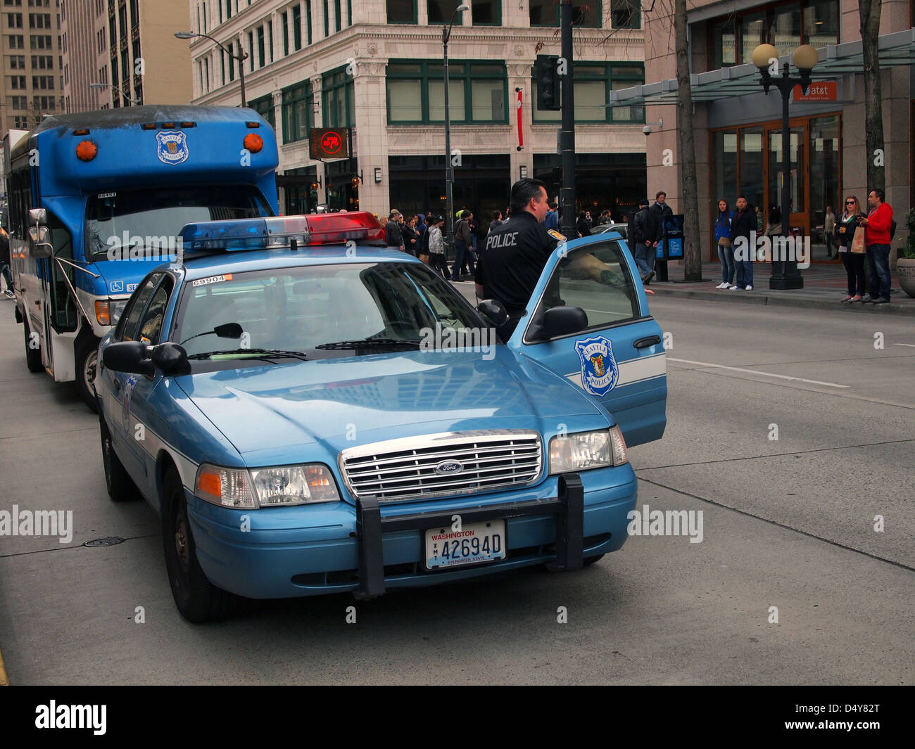 Seattle police car hi-res stock photography and images - Alamy