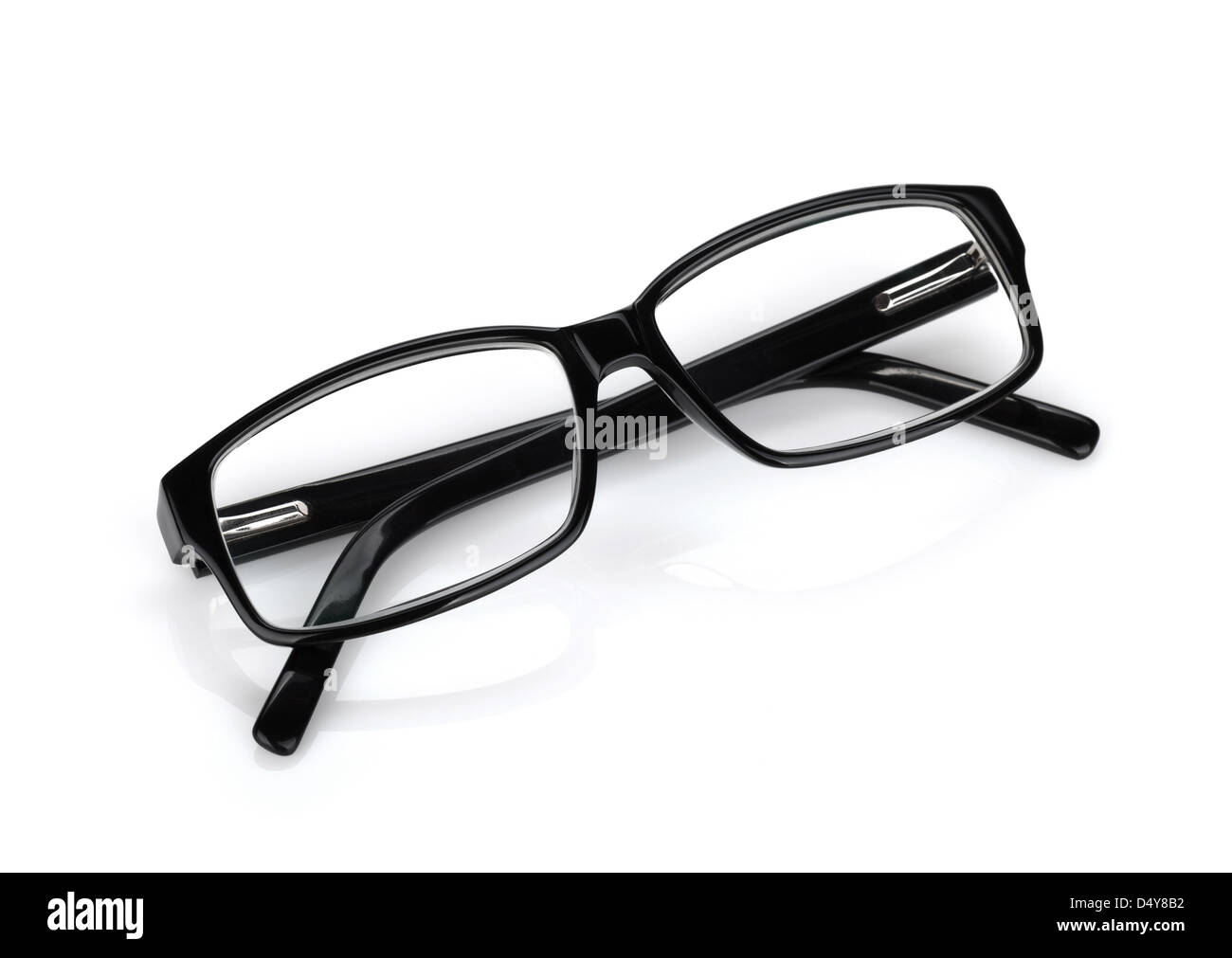 Glasses. Isolated on white background Stock Photo - Alamy