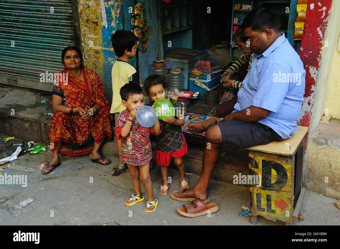 Daily life in delhi hi-res stock photography and images - Alamy