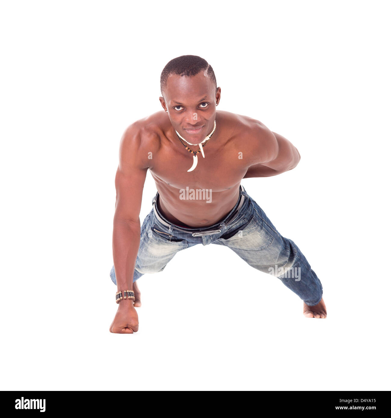 Young sport man making push ups Stock Photo - Alamy