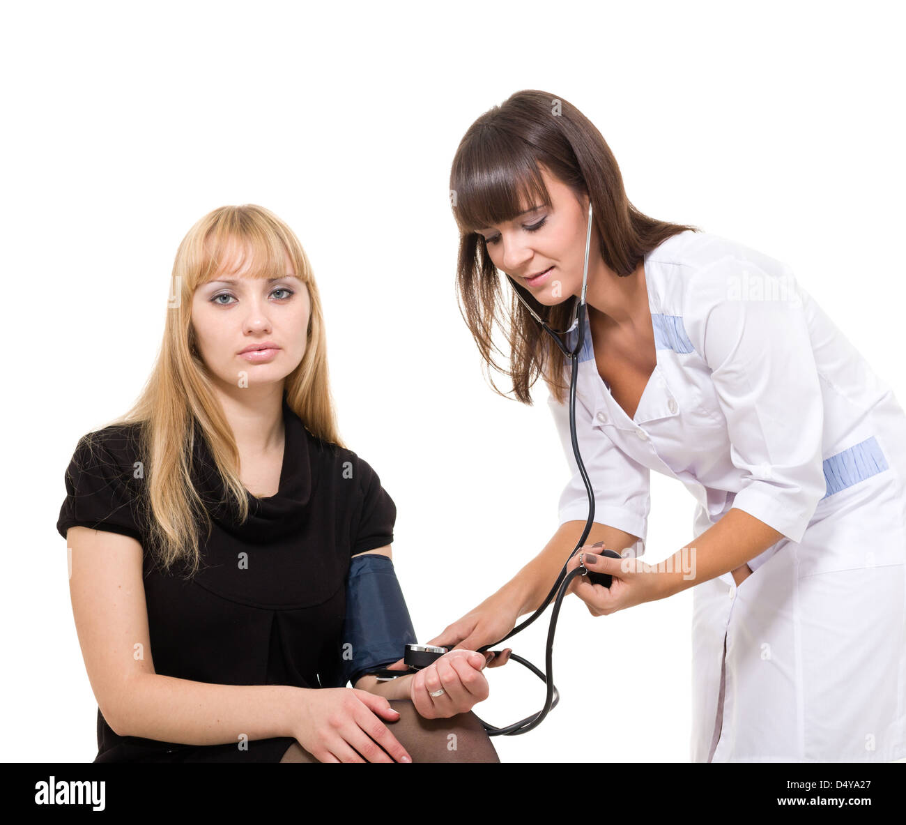 Nurse Taking Blood Pressure
