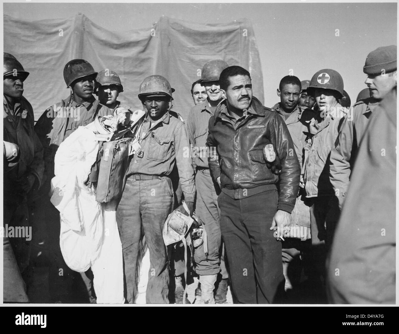 Of the 99th fighter squadron of the u s army air hi-res stock ...