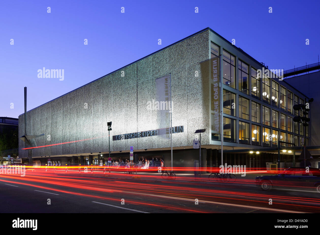 Berlin, Germany, the German Opera on the Bismarckstrasse Stock Photo ...
