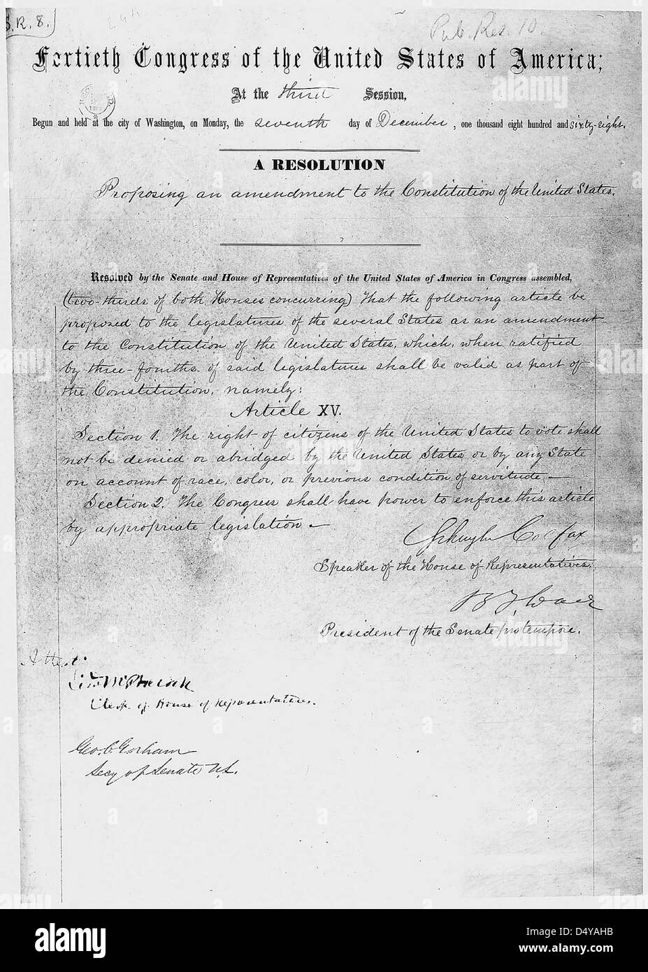 Constitution movement Black and White Stock Photos & Images - Alamy