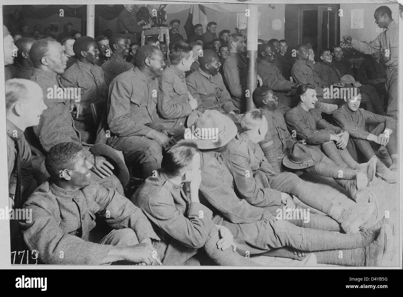 African american soldiers in france wwi hi-res stock photography and ...