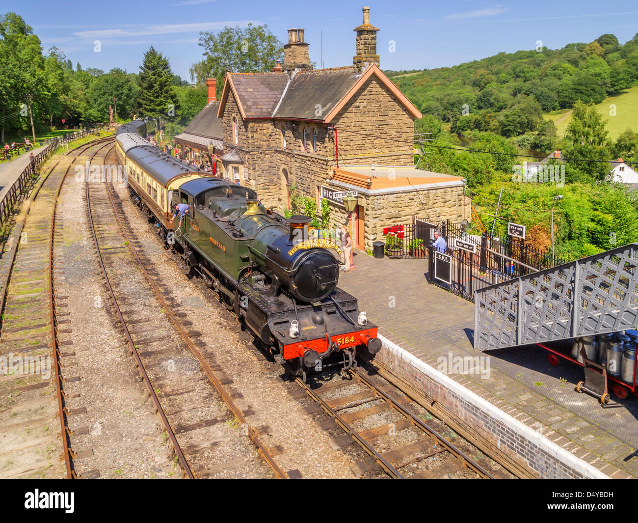 england worcestershire severn valley preserved steam railway arley ...