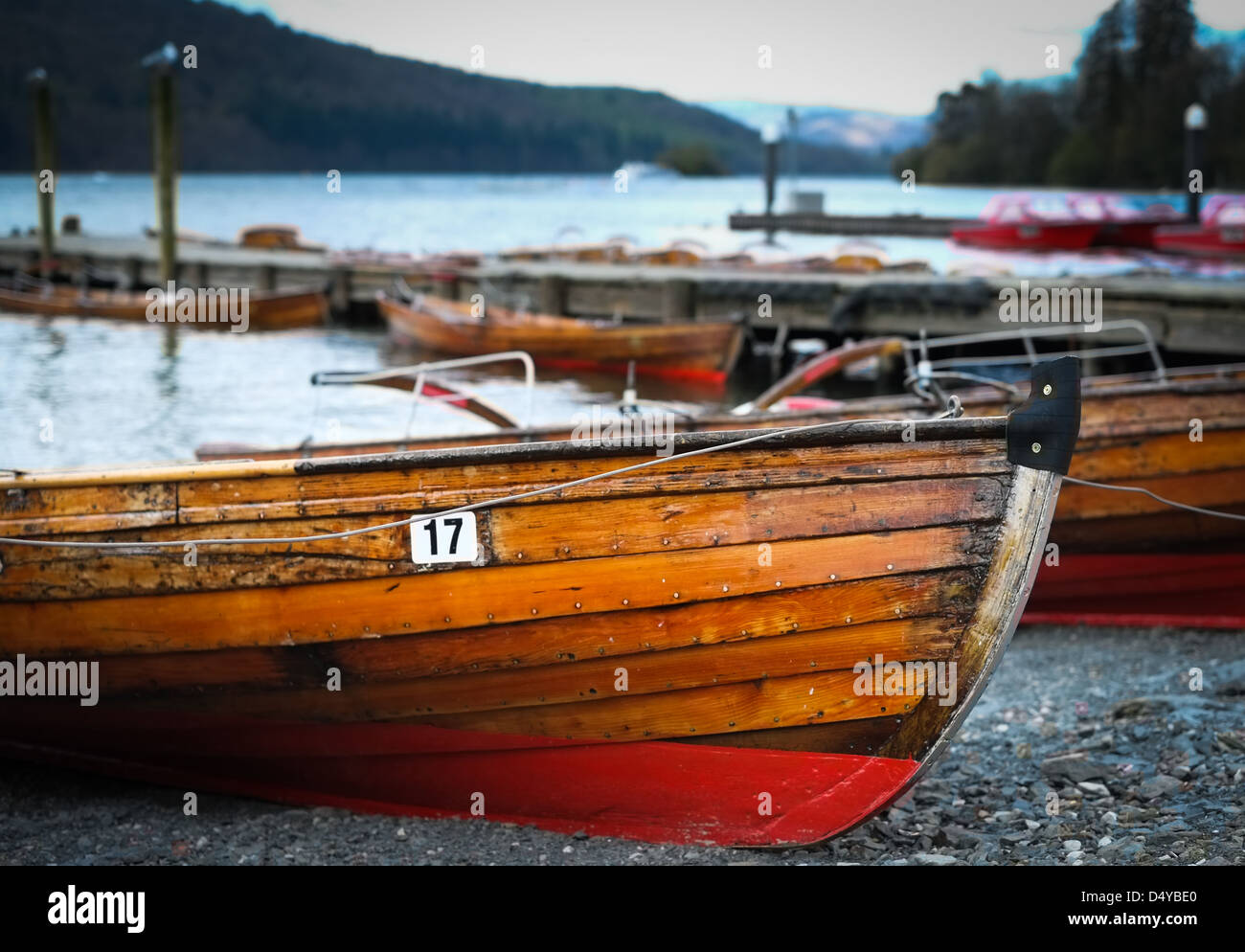 Rowing boat lake windermere hi-res stock photography and images - Alamy