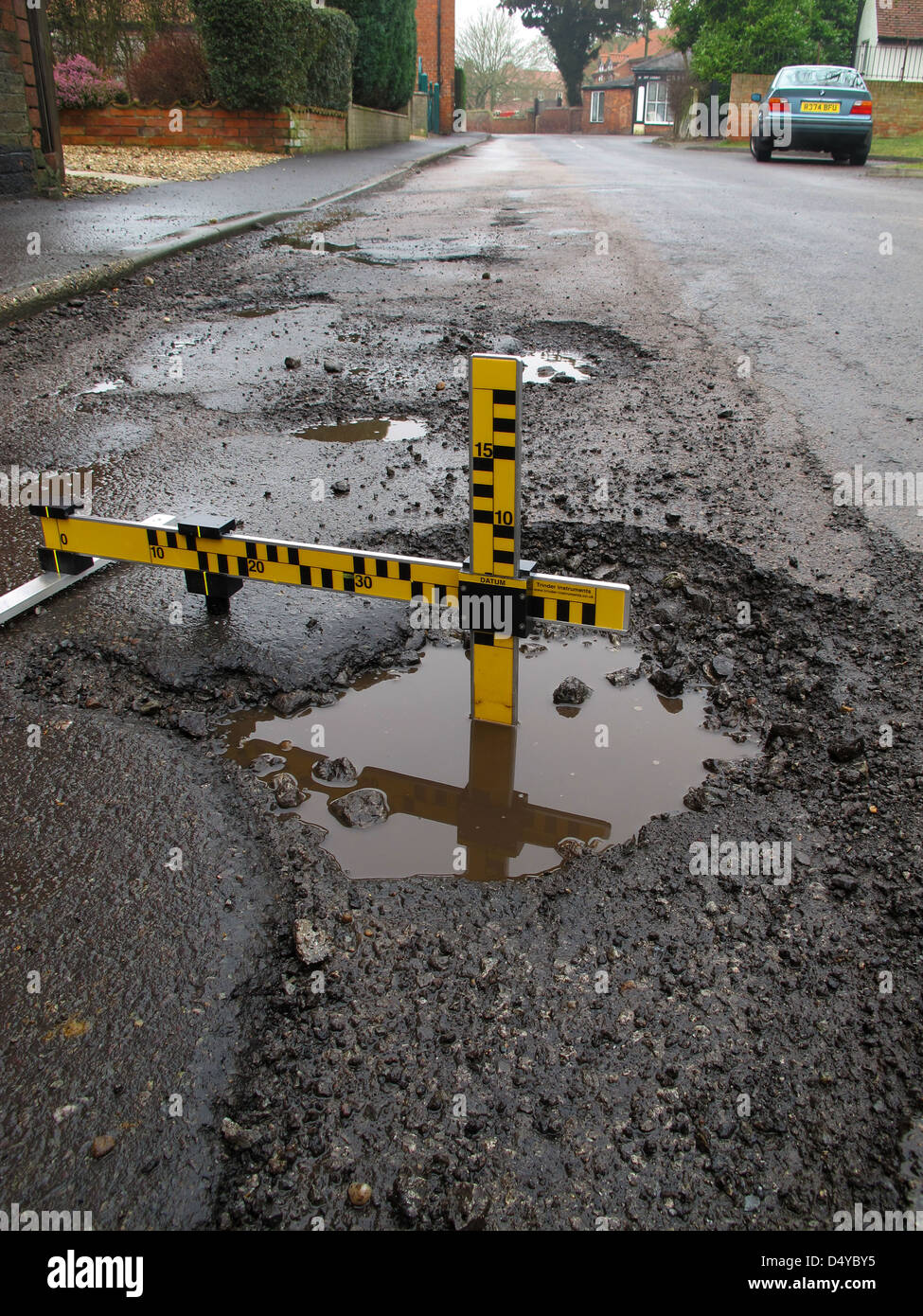 Potholes, mechanical failures, defect measure instrument, survey ...