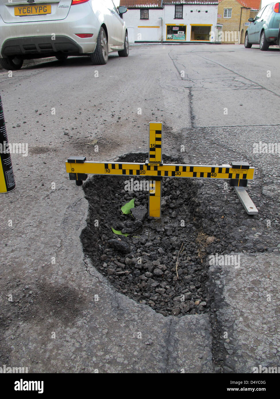 Potholes, mechanical failures, defect measure instrument, survey ...