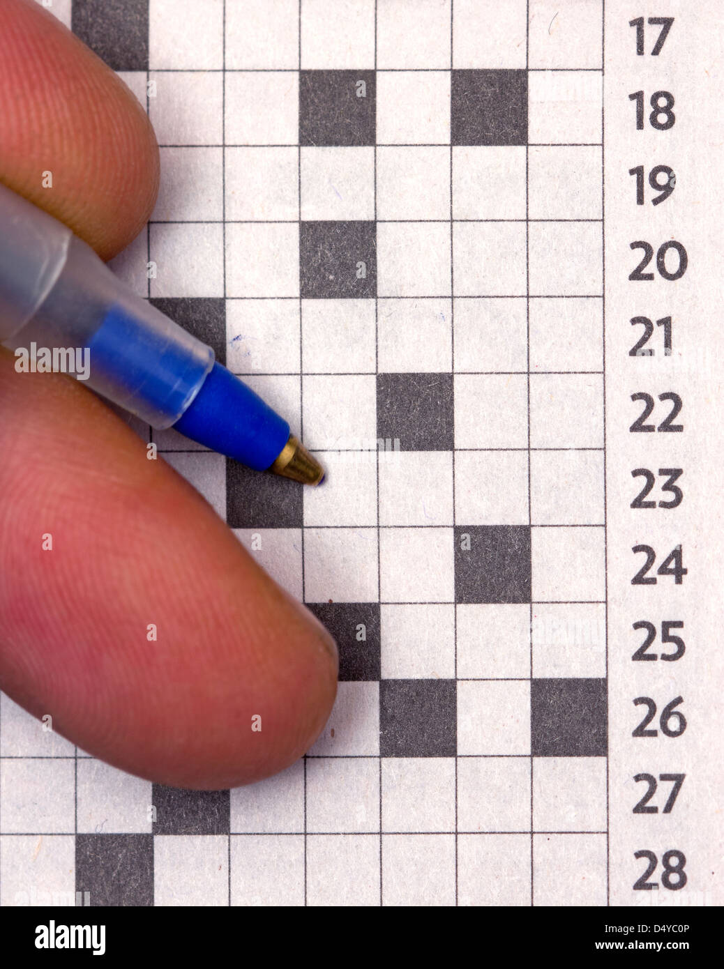 Crossword puzzle pen writing hi-res stock photography and images - Alamy Crossword puzzle pen writing hi-res stock photography and images - Alamy