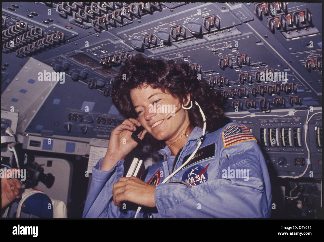 View From Sally Ride Space Shuttle