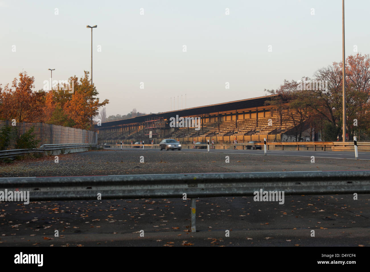 Berlin, Germany, the grandstands at the Avus Stock Photo - Alamy