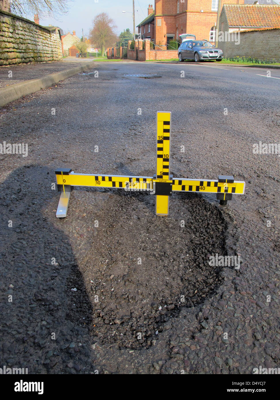 Potholes, mechanical failures, defect measure instrument, survey ...