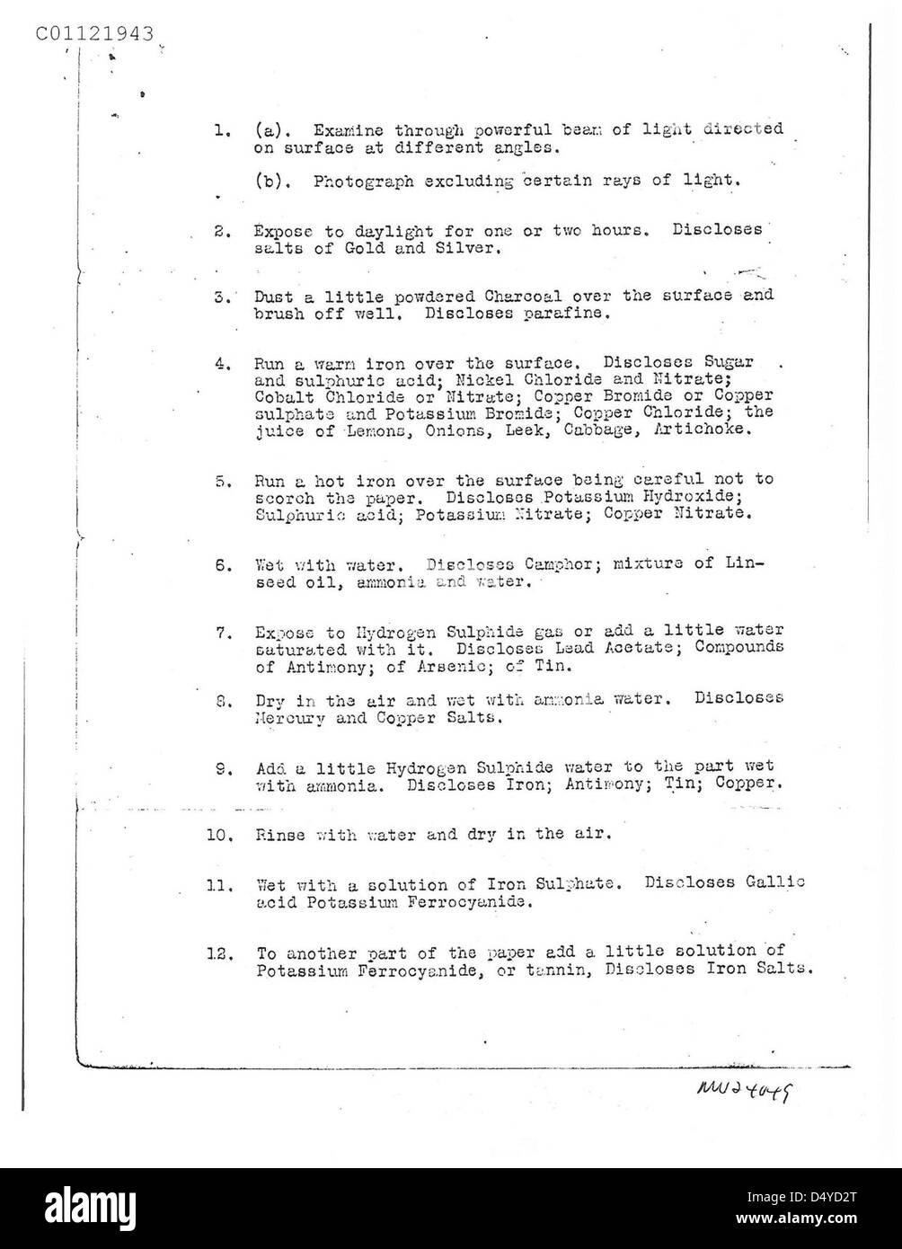 This declassified CIA document from the 20th century contains secret ...